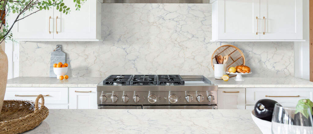 Calacatta Azulean - Granite System Interior Designs
